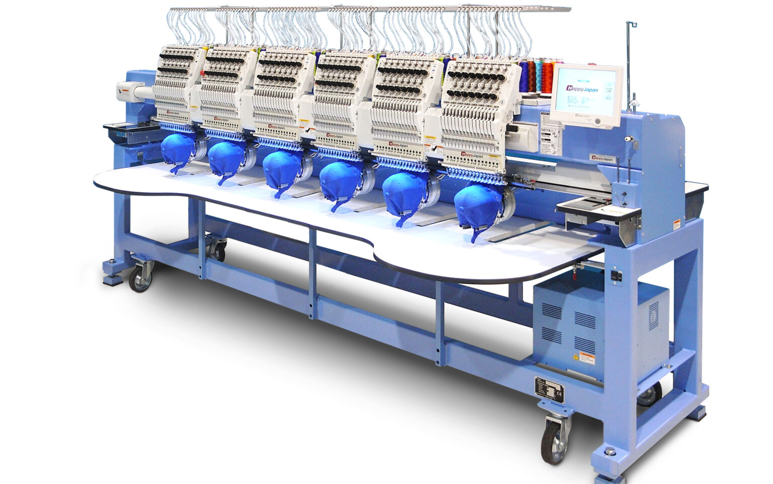 Texmac's Multi-head Embroidery Machine Support Page
