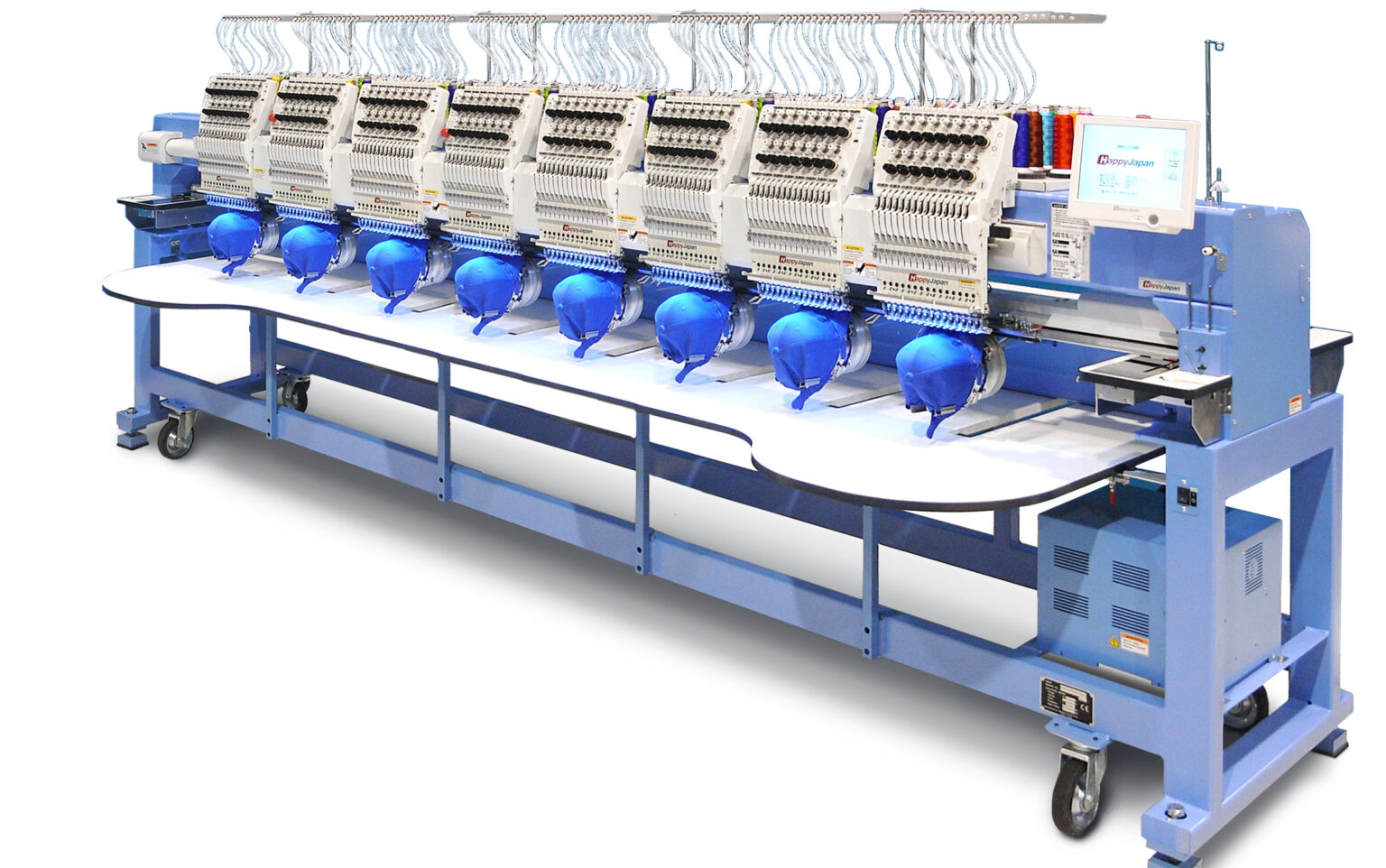 HappyJapan Multi-Head Embroidery Machines