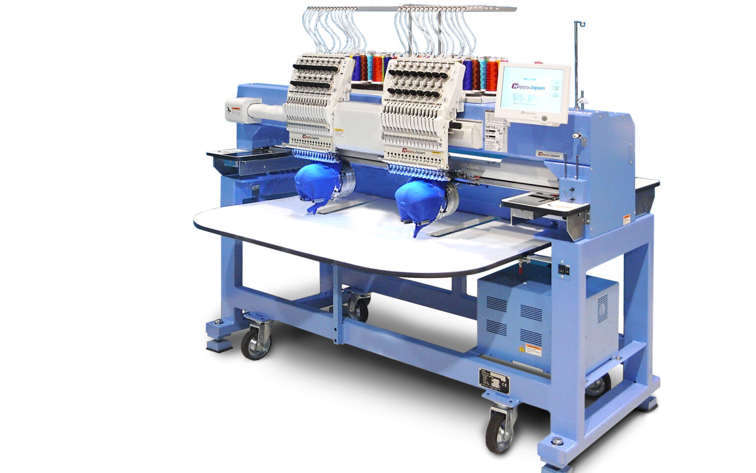 HappyJapan Multi-Head Embroidery Machines