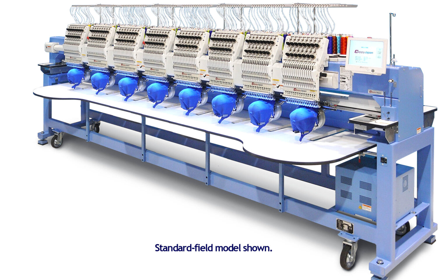 HappyJapan Multi-Head Embroidery Machines