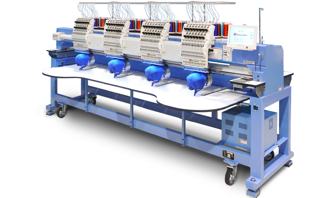 HappyJapan Multi-Head Embroidery Machines