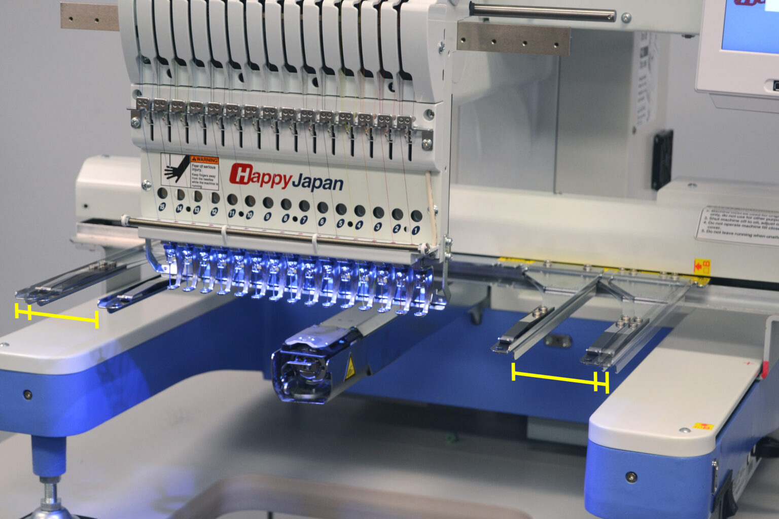 Texmac's HCD3e-1501 Embroidery Machine