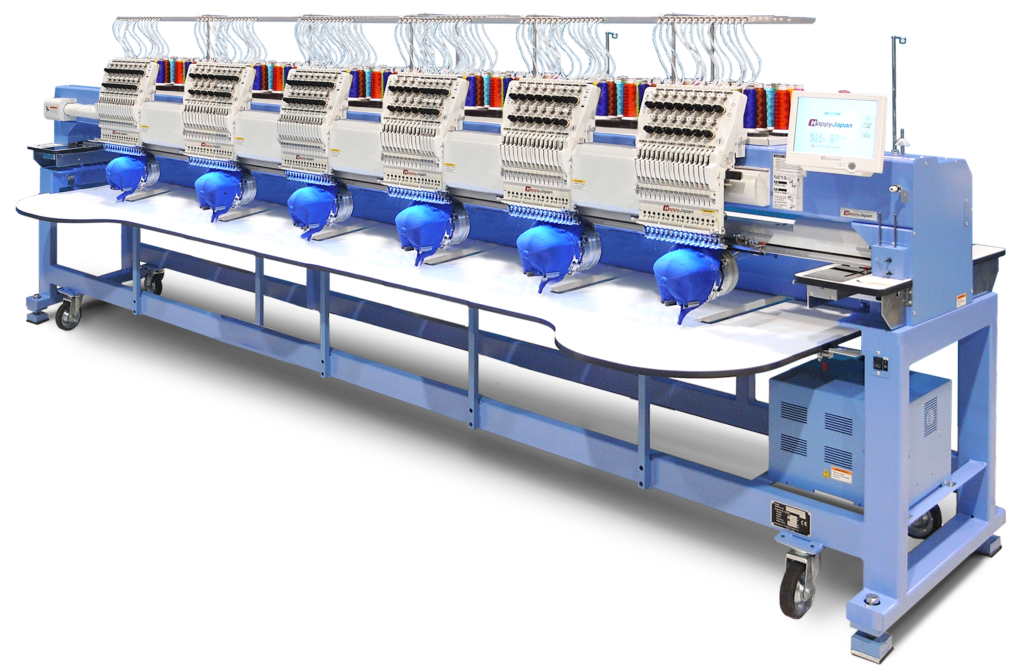 Texmac's Multi-head Embroidery Machine Support Page