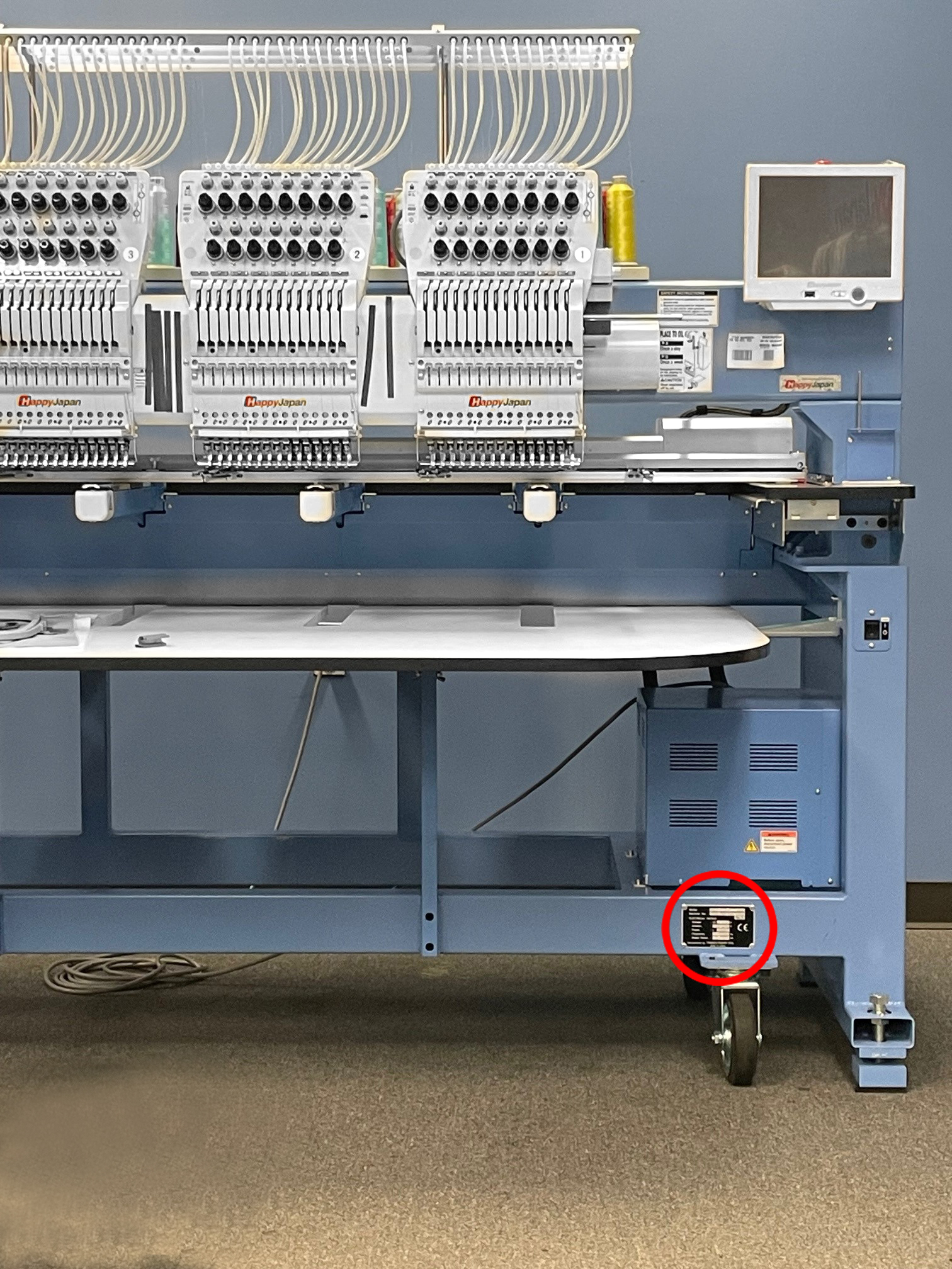 Texmac's Multi-head Embroidery Machine Support Page