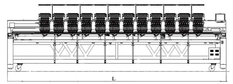 Texmac's HCR3-1512 Embroidery Machine