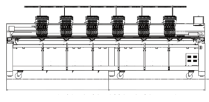 Texmac's HCR3-X1506 Embroidery Machine
