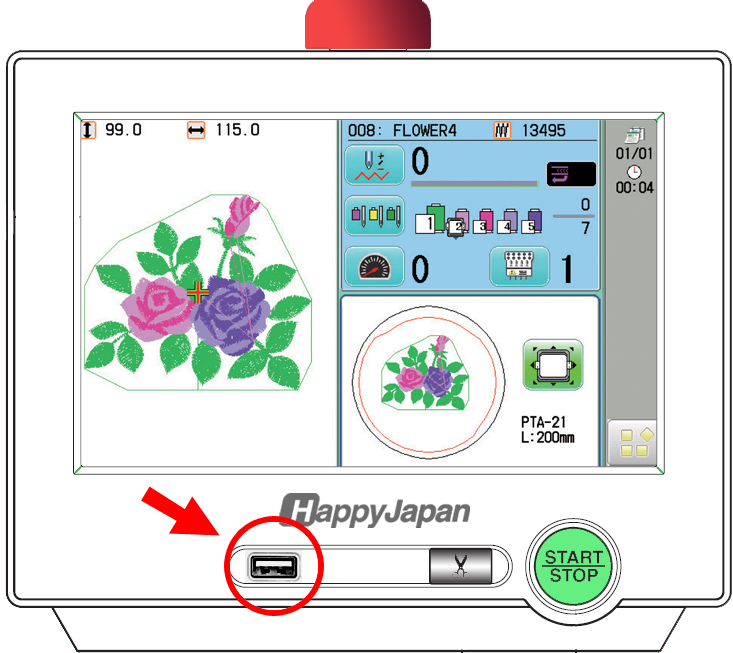 Firmware Page for 7-inch Touchscreen Machines - Texmac