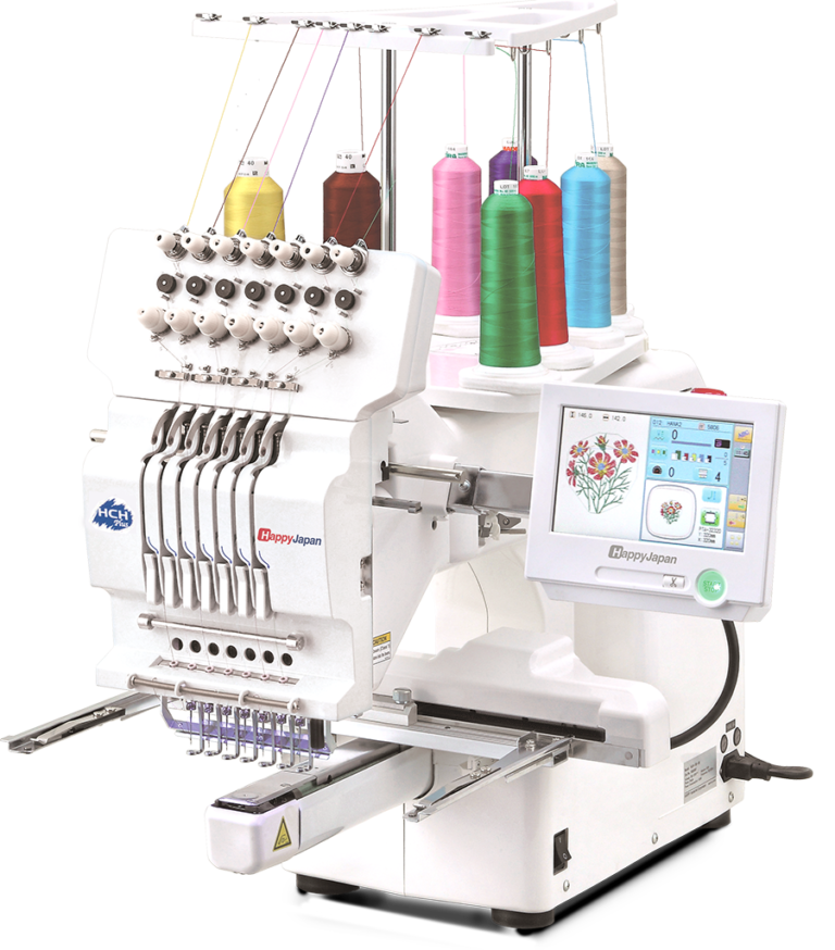 HappyJapan | Commercial Embroidery Machine for Sale | Texmac