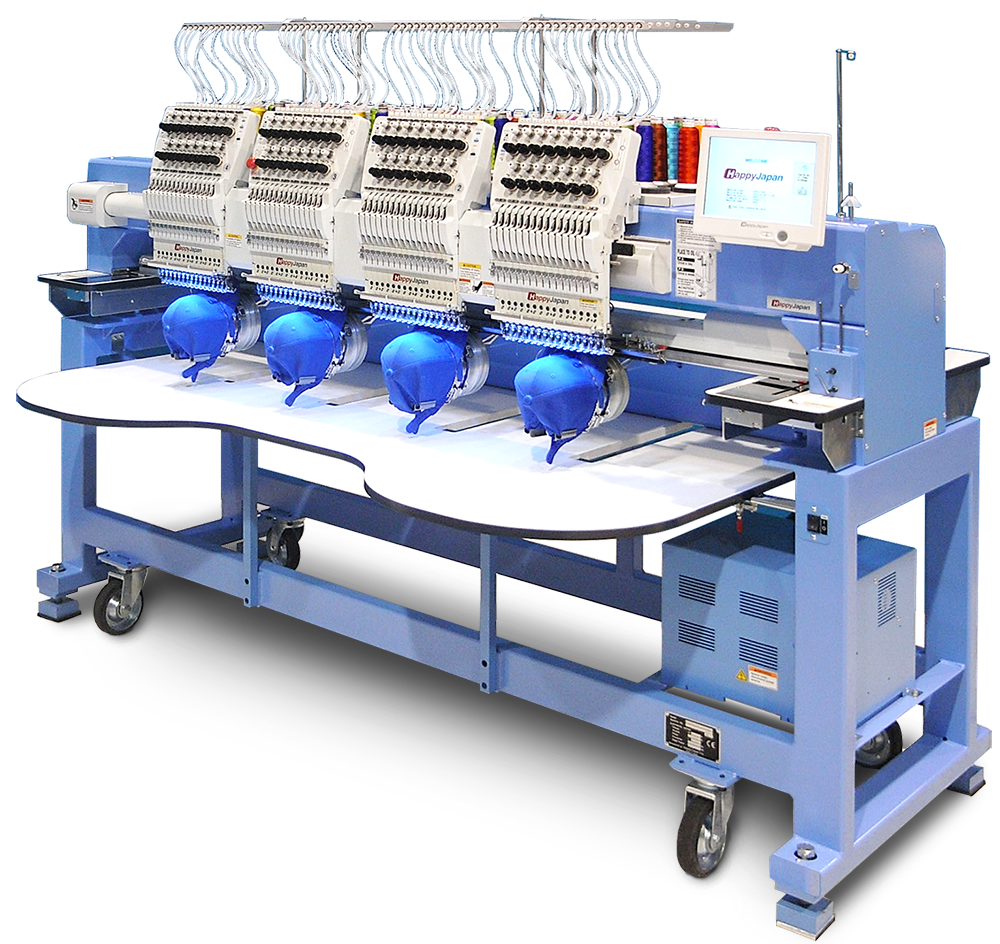 HappyJapan | Commercial Embroidery Machine for Sale | Texmac